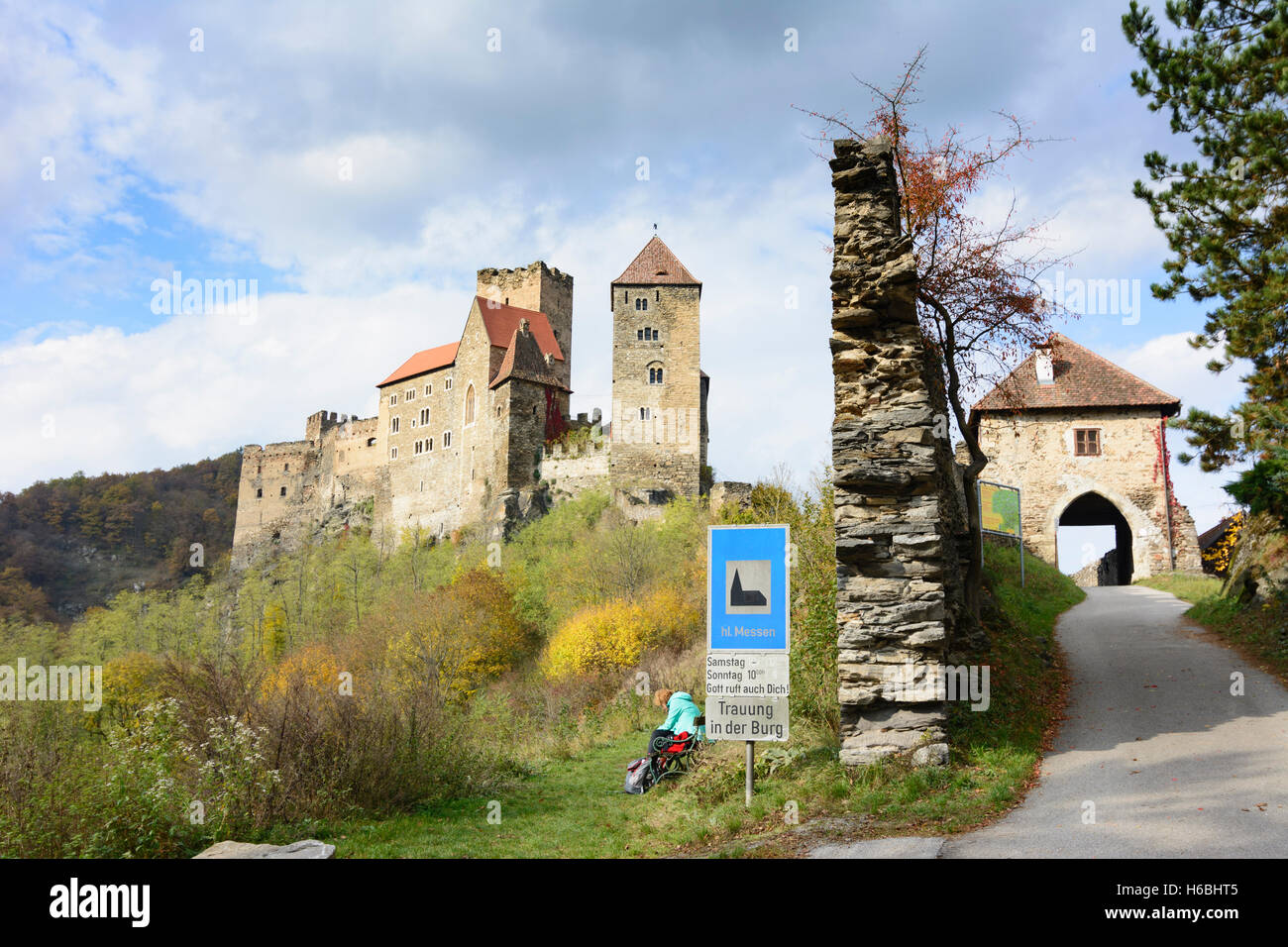 Hardegg: Hardegg castle, Waldviertel, Niederösterreich, Lower Austria ...