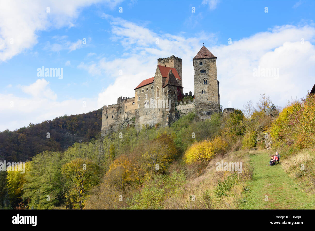 Hardegg: Hardegg castle, Waldviertel, Niederösterreich, Lower Austria ...