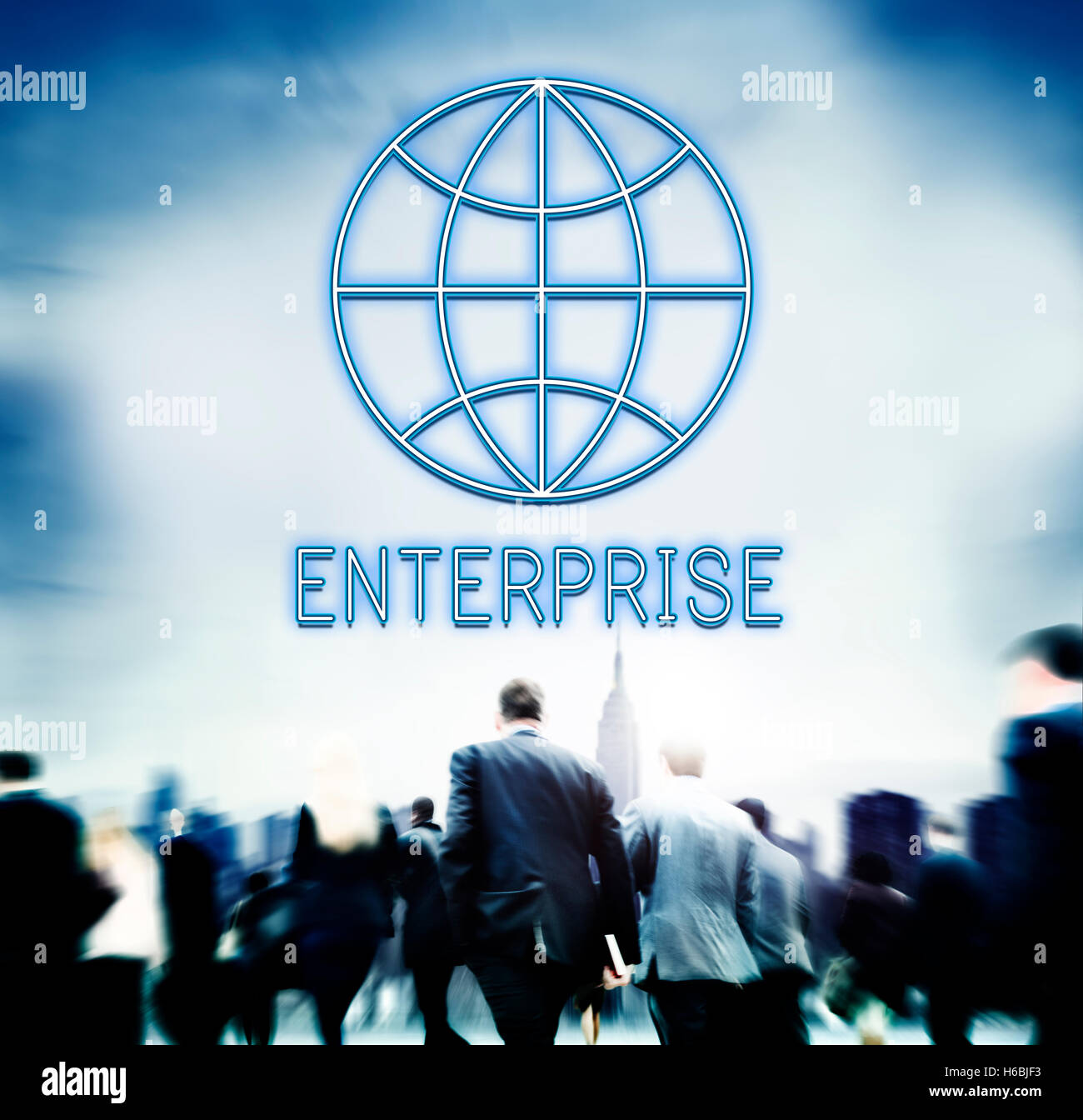 Global Business Enterprise Economics Corporation Concept Stock Photo ...