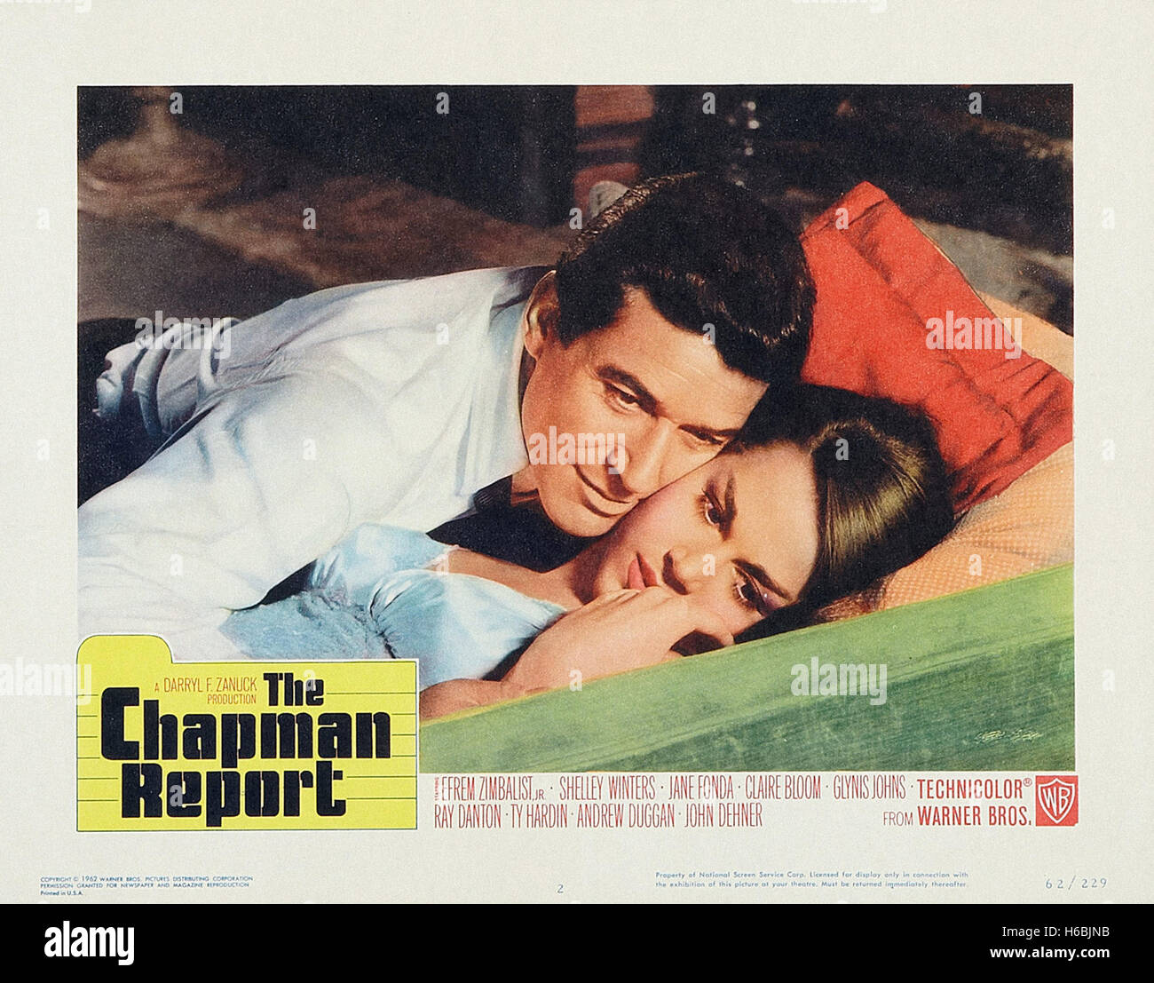 The Chapman Report - Movie Poster Stock Photo - Alamy