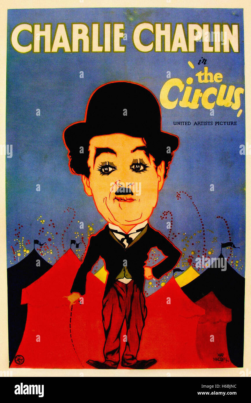The Circus - Movie Poster Stock Photo - Alamy