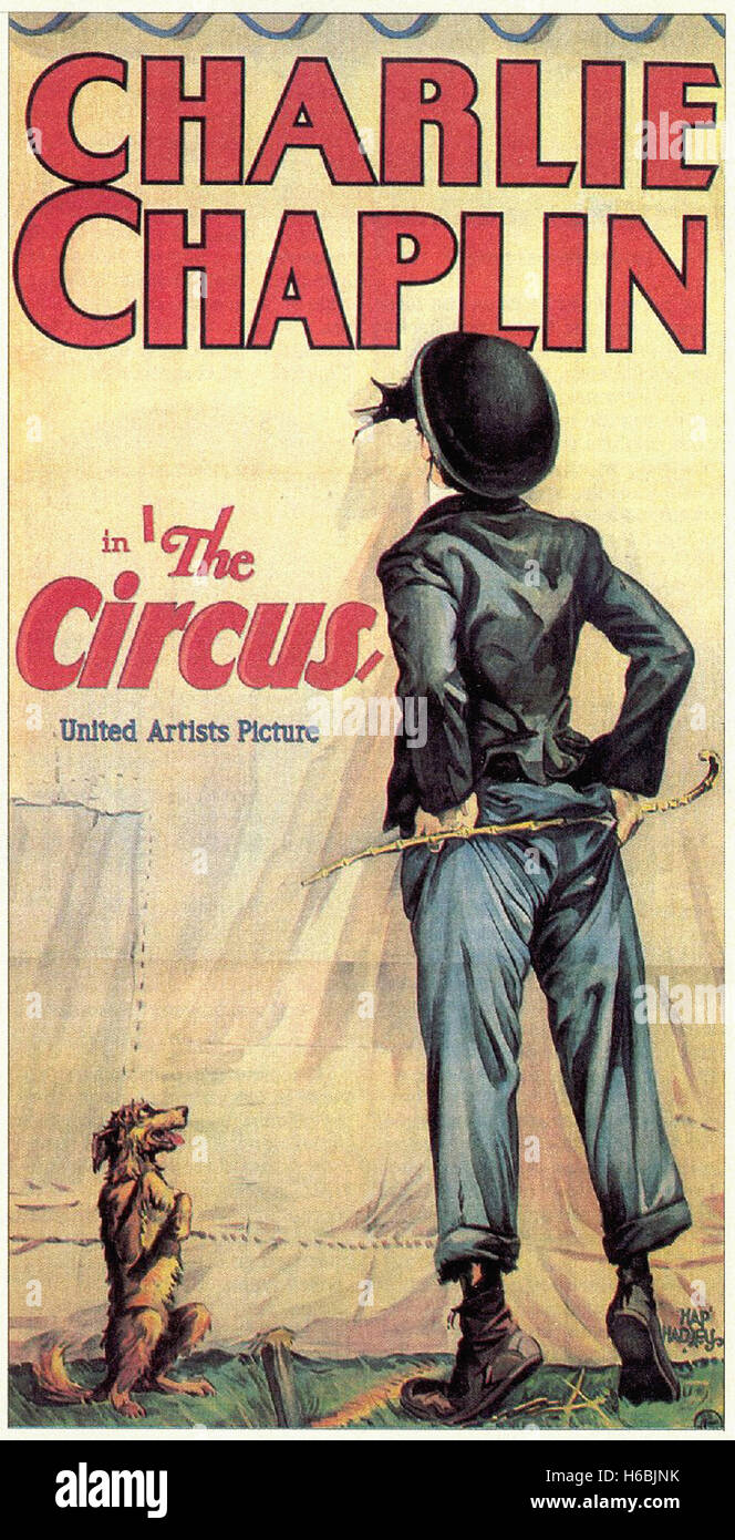 The Circus - Movie Poster Stock Photo - Alamy