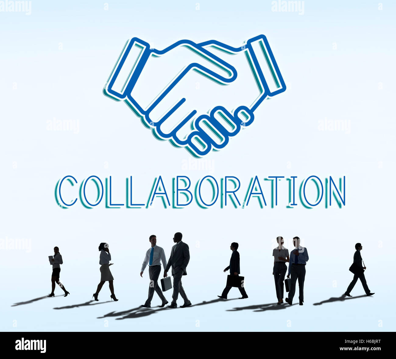 Partnership Agreement Cooperation Collaboartion Concept Stock Photo - Alamy