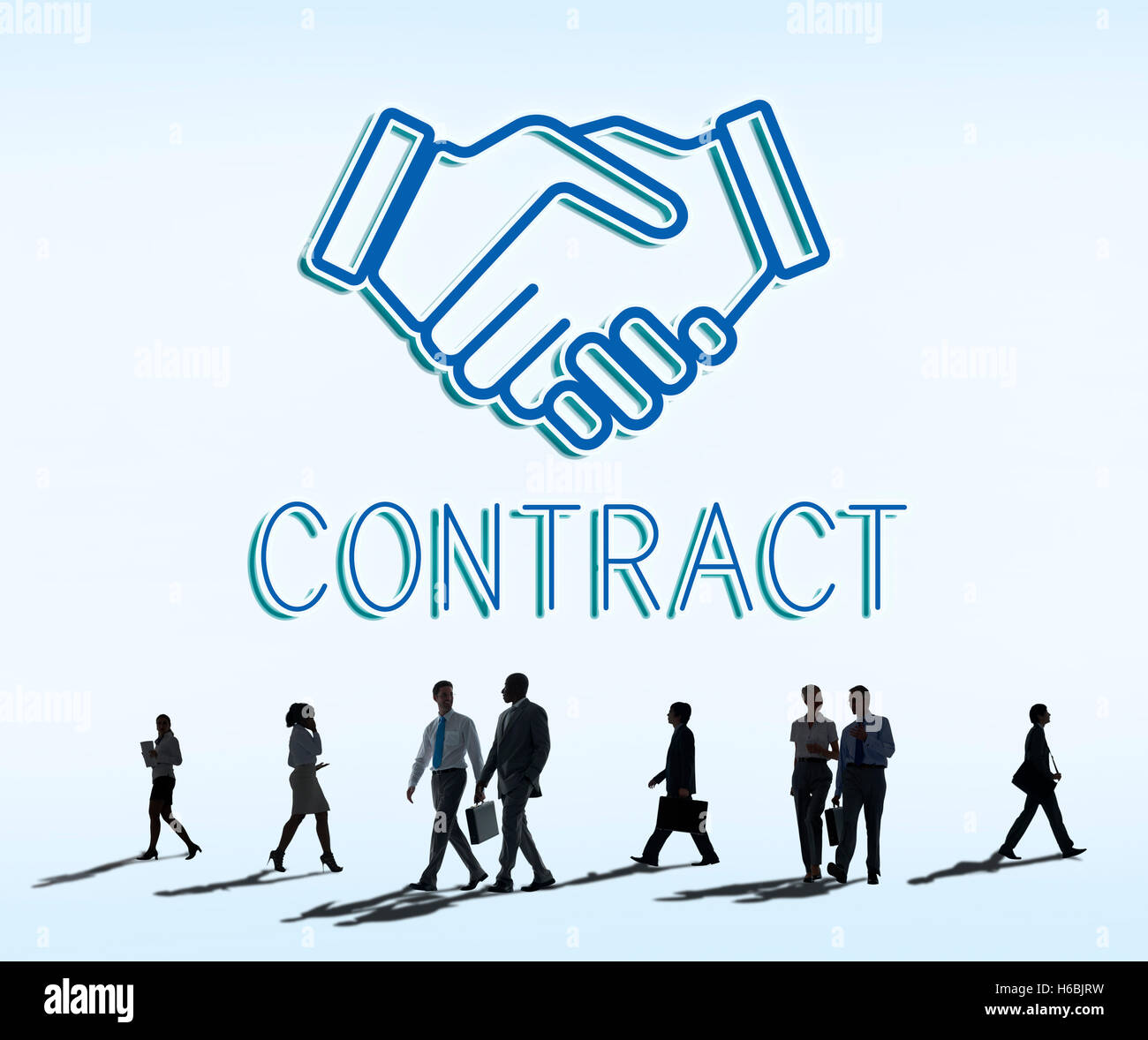 Partnership Agreement Cooperation Collaboartion Concept Stock Photo - Alamy