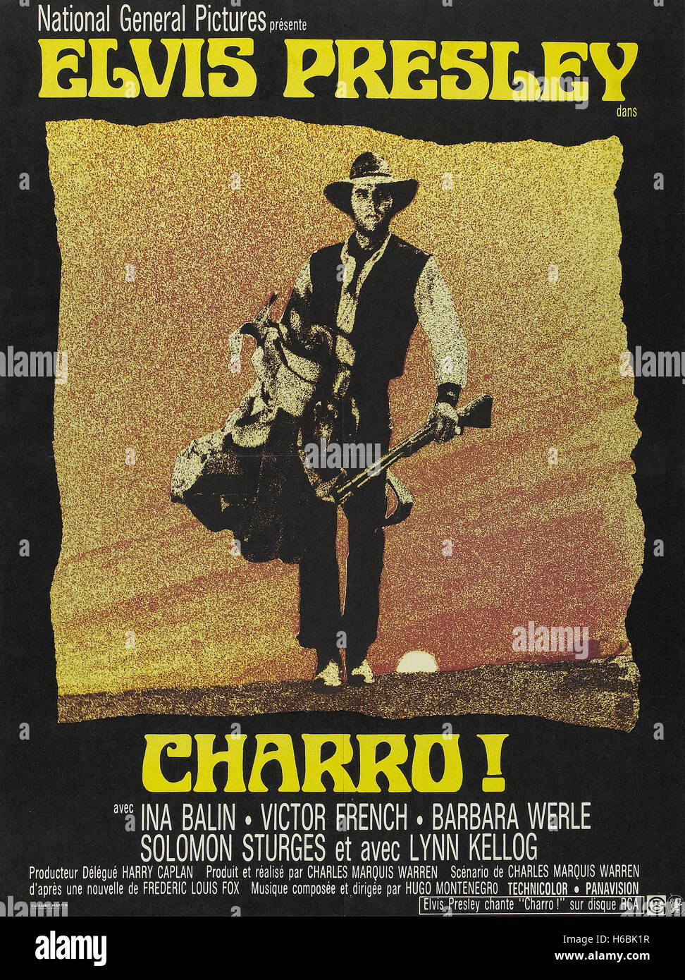 Charro - Movie Poster Stock Photo - Alamy