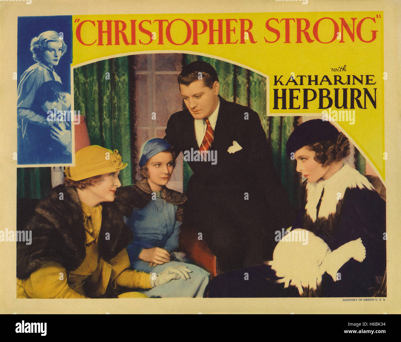Christopher Strong - Movie Poster Stock Photo - Alamy