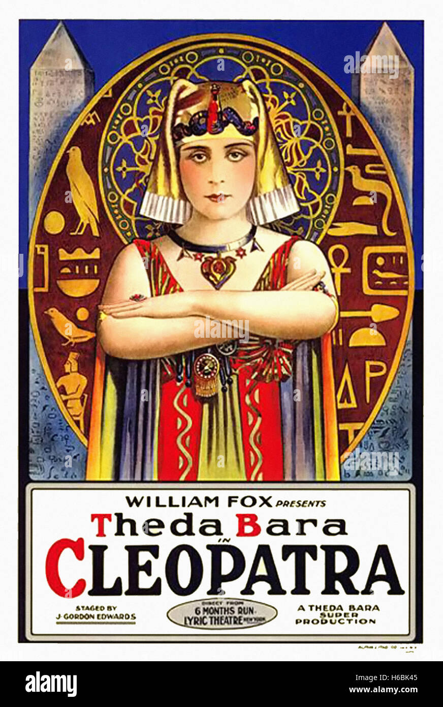 Cleopatra (1917) - Movie Poster Stock Photo - Alamy