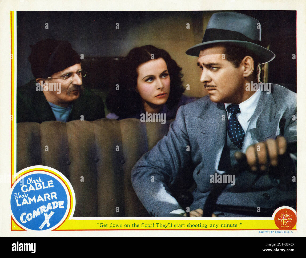 Comrade X - Movie Poster Stock Photo - Alamy