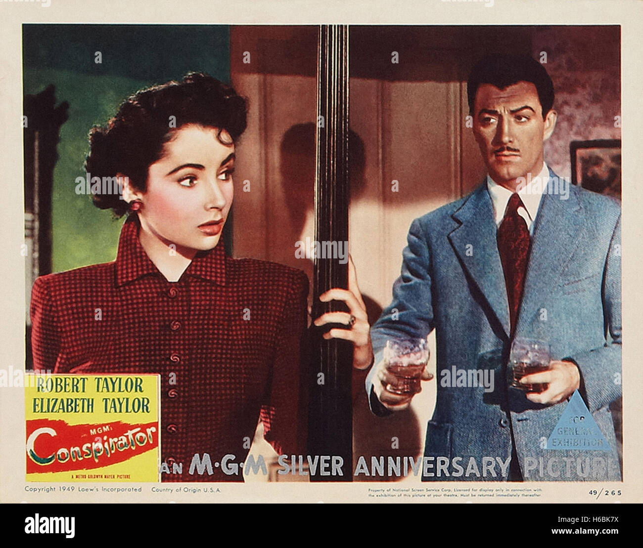 Conspirator (1949) - Movie Poster Stock Photo - Alamy