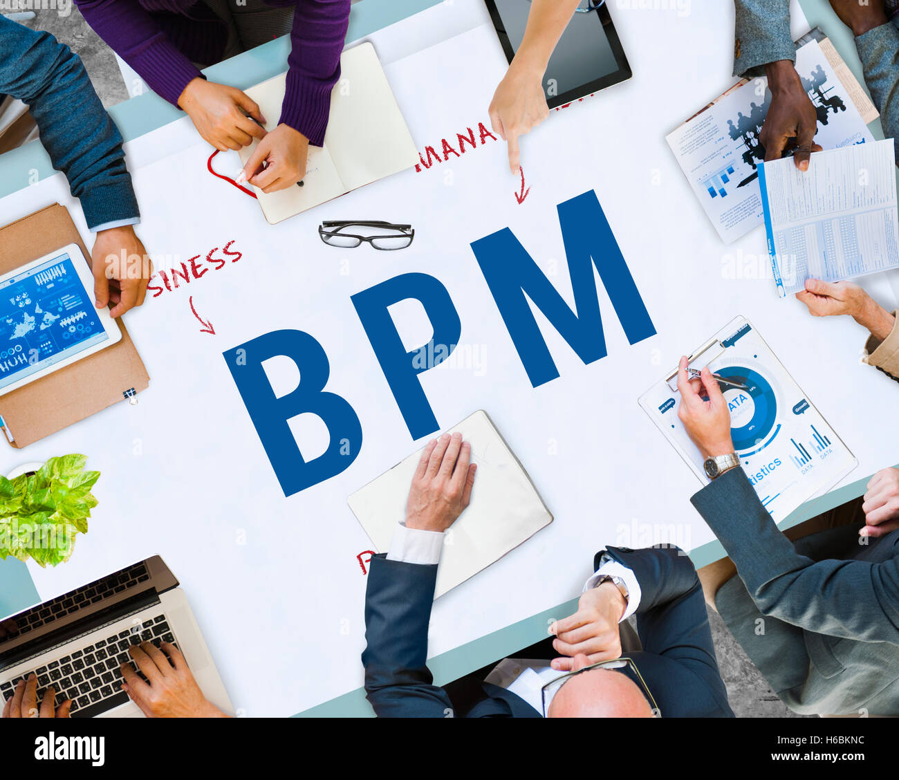 BPM Business Company Strategy Marketing Concept Stock Photo - Alamy