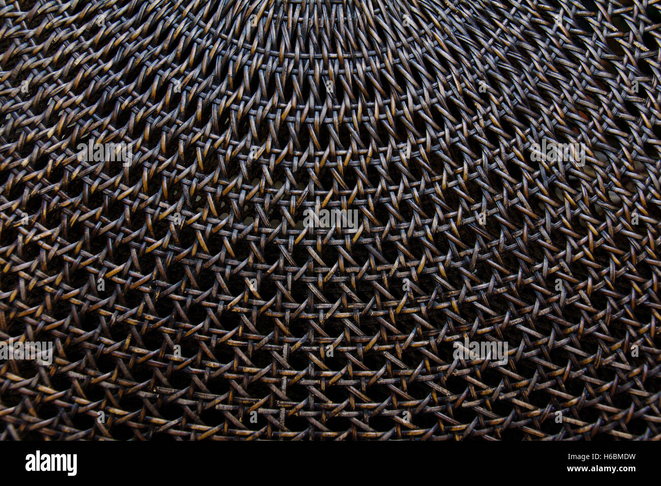 Detail of Rattan pattern Stock Photo - Alamy