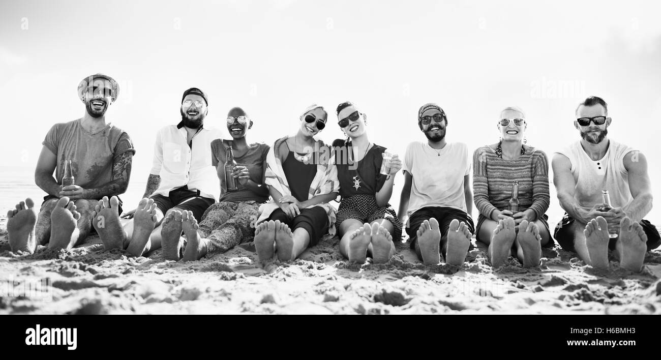 Group Of People Hugging Concept Stock Photo - Alamy