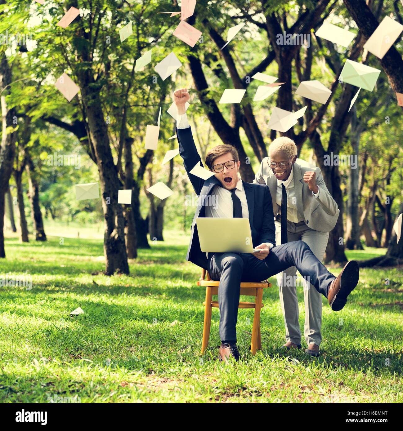 Business Celebration Collaboration Connection Concept Stock Photo - Alamy