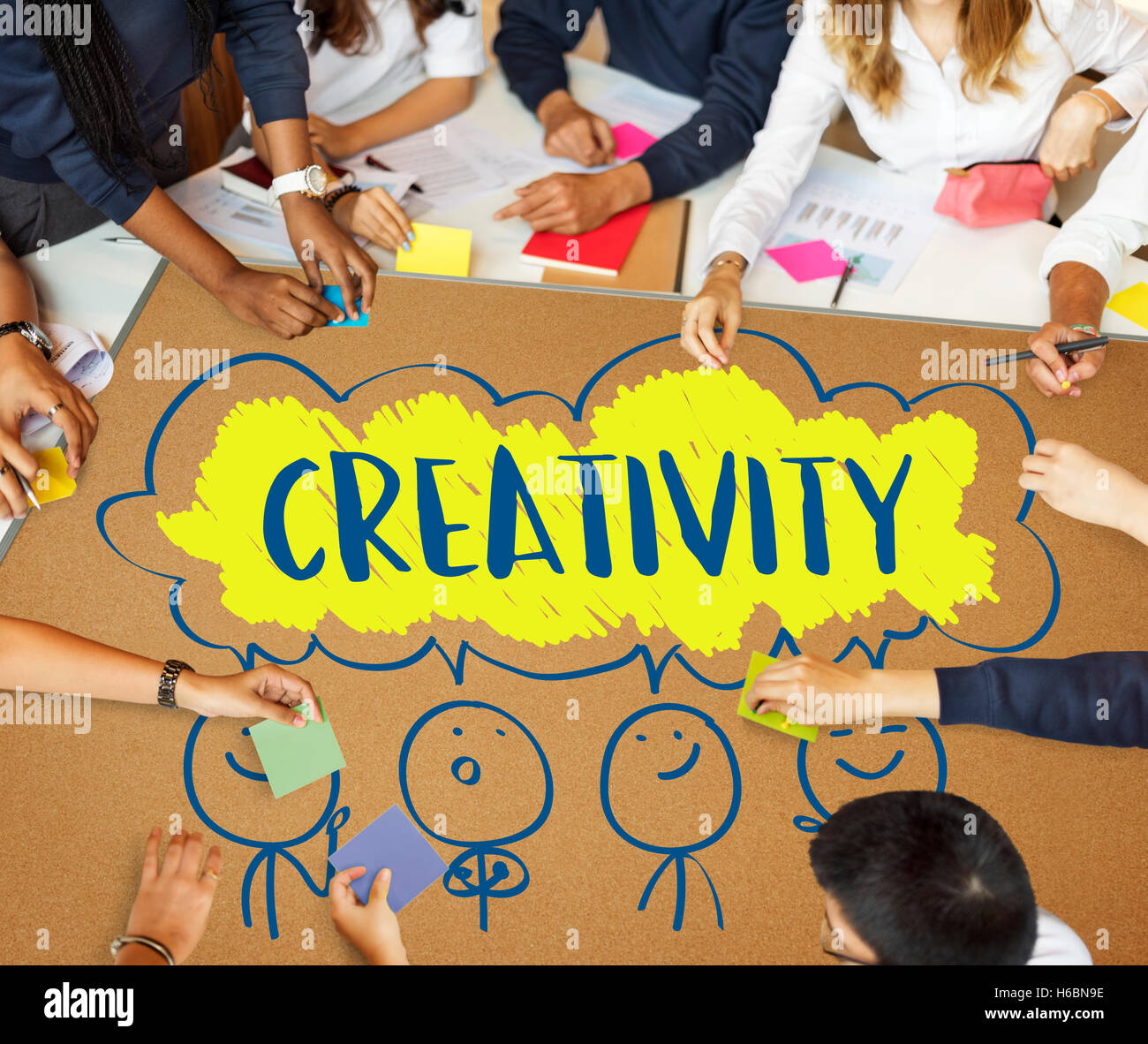 Communication Creative Thinking Ideas Concept Stock Photo - Alamy