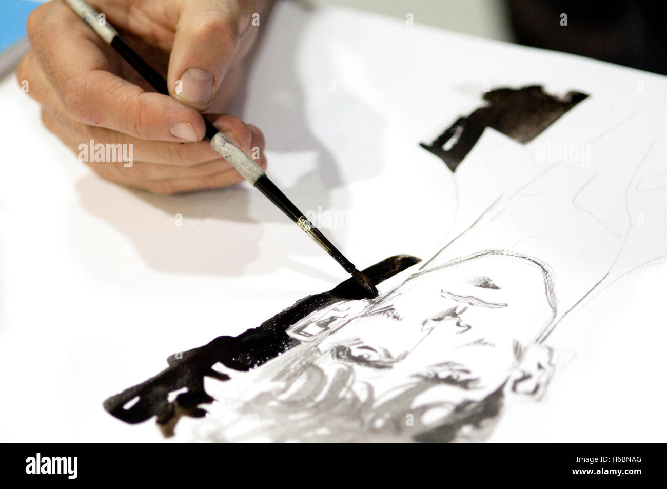 Cartoon artist hi-res stock photography and images - Alamy