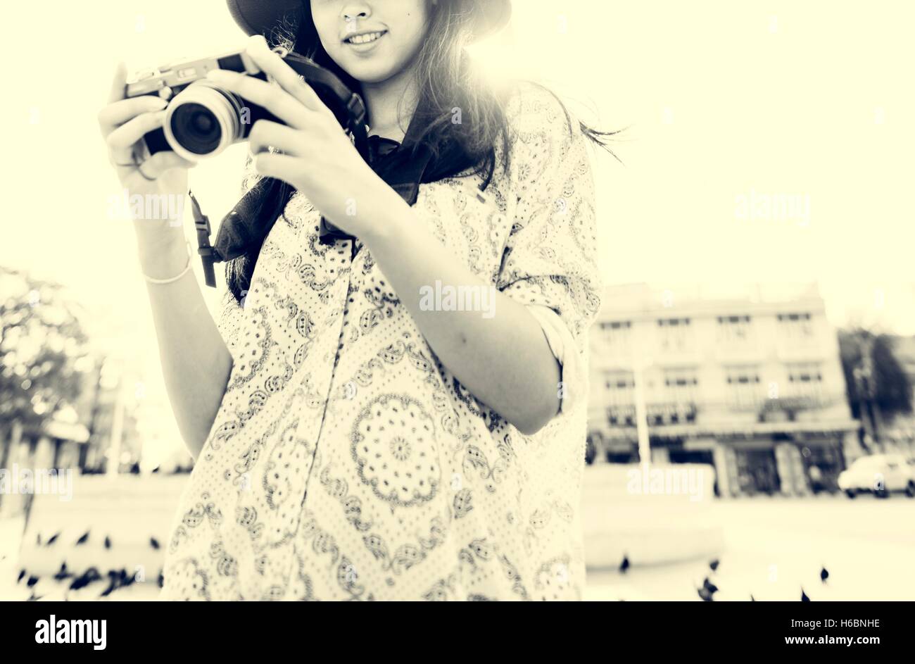 Camera Photographer Inspiration Journey Style Concept Stock Photo - Alamy