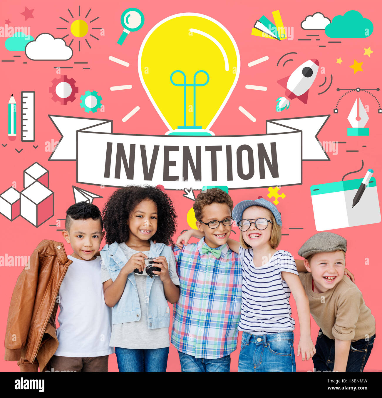 Invention Design Ideas Creative Imagination Concept Stock Photo - Alamy