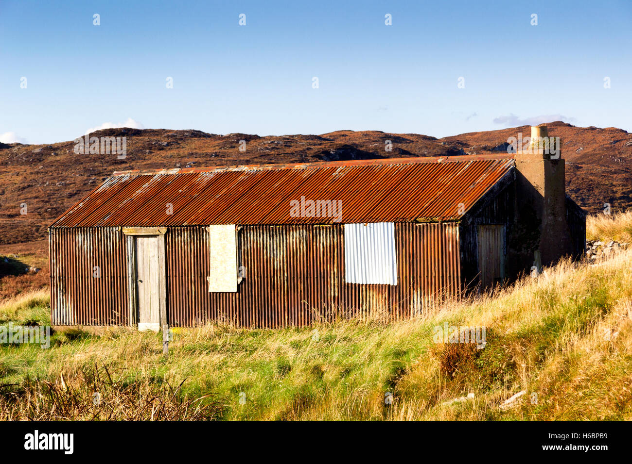 Old Barn Ruin Isle of Lewis, Western Isles, Outer Hebrides, Scotland ...
