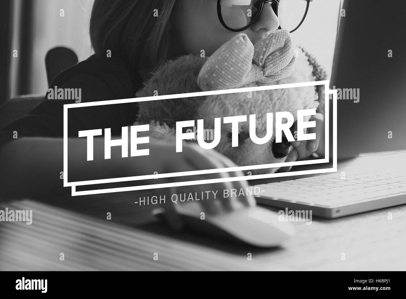 Future Forecast Imagine Innovation Plan Progress Concept Stock Photo ...