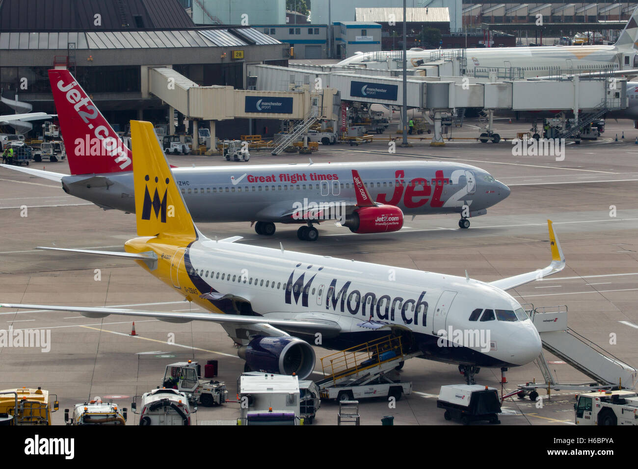 Manchester International Airport Terminal 1 viewed from the Radisson ...