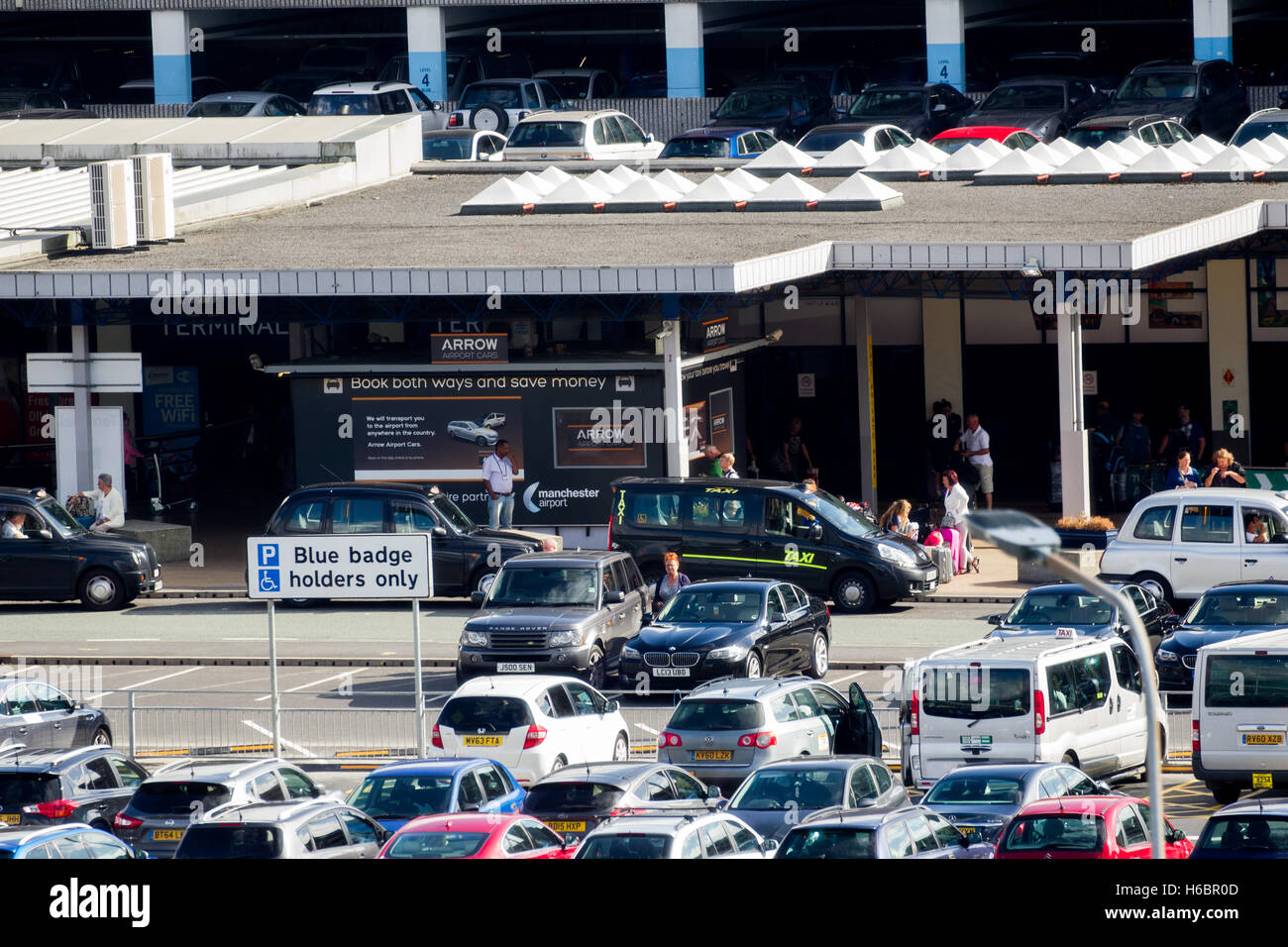 Manchester International Airport Terminal 1 viewed from the Radisson ...