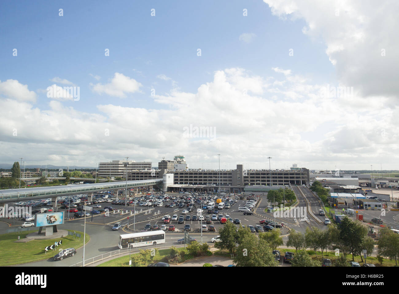 Manchester International Airport Terminal 1 viewed from the Radisson ...