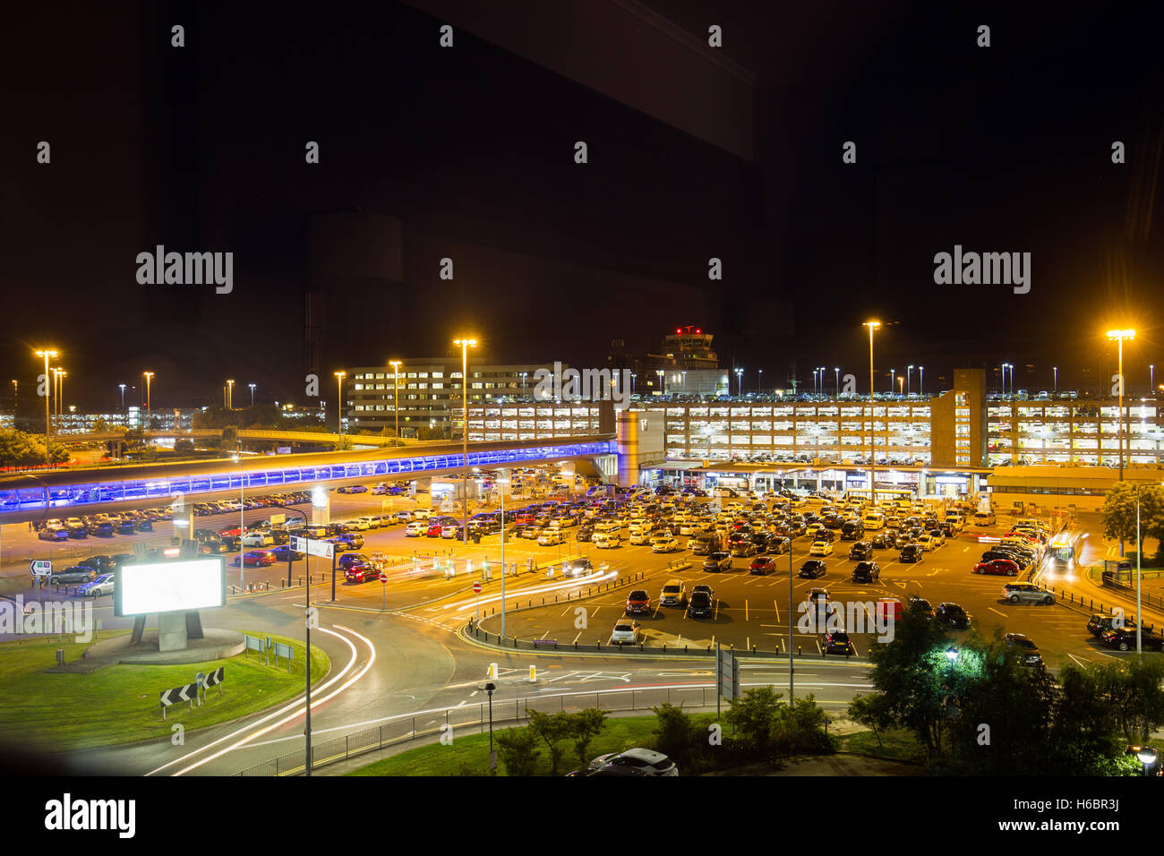 Manchester International Airport Terminal 1 viewed from the Radisson ...