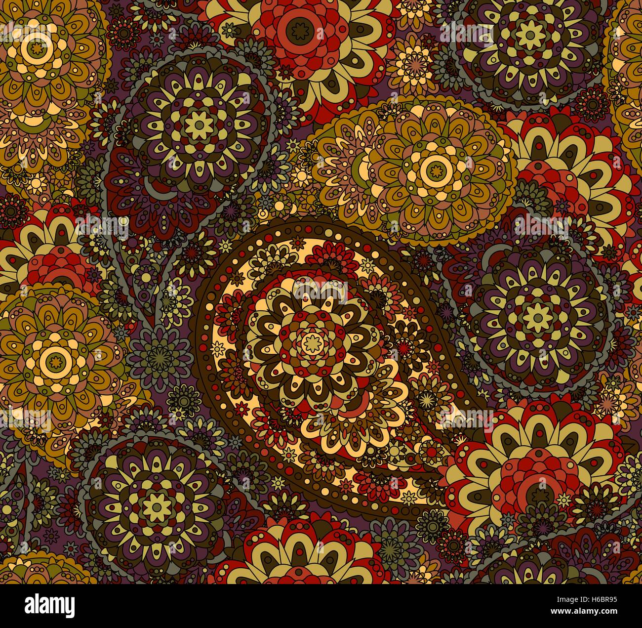 Old paisley pattern hi-res stock photography and images - Alamy