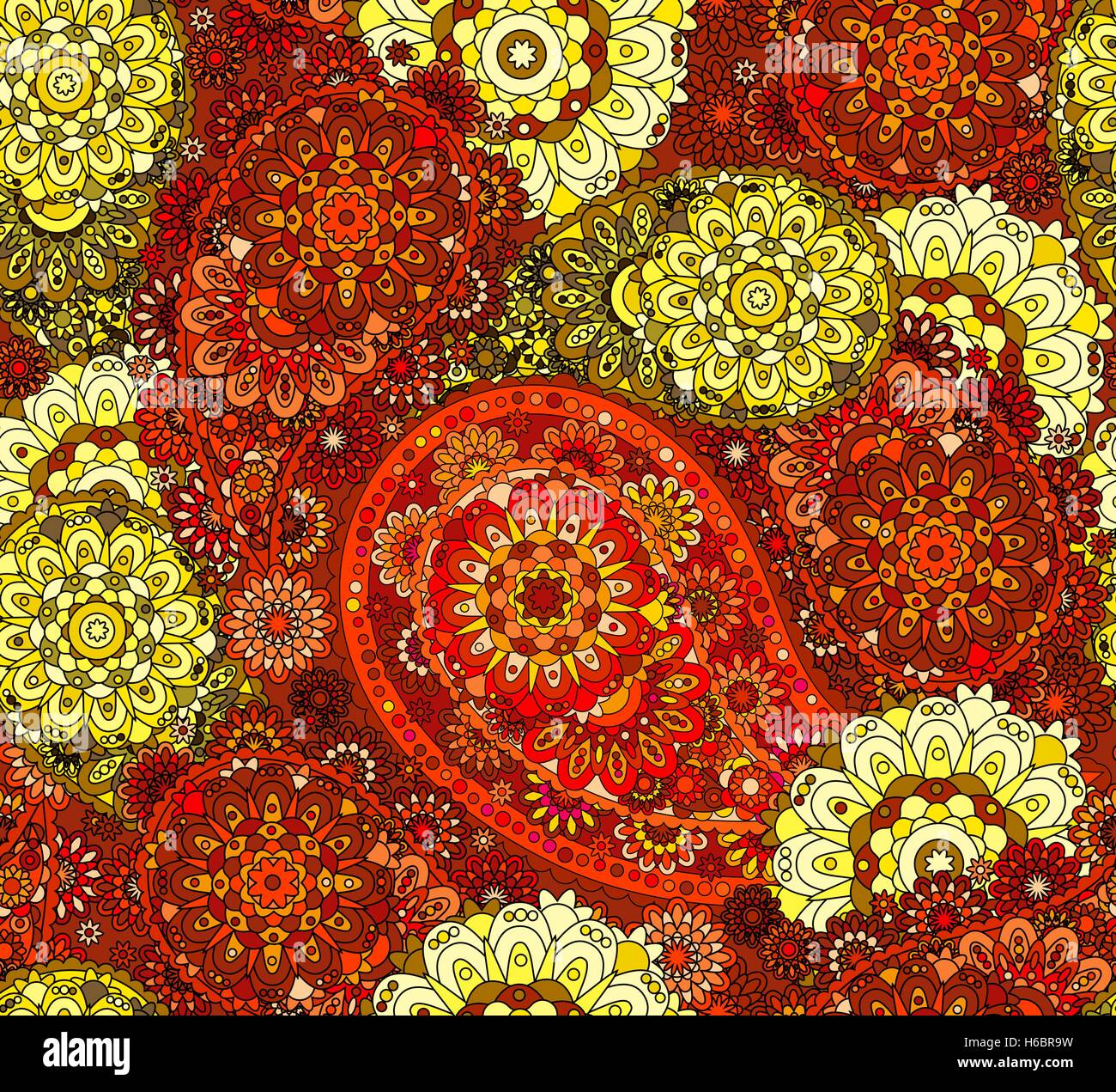 Old paisley pattern hi-res stock photography and images - Alamy