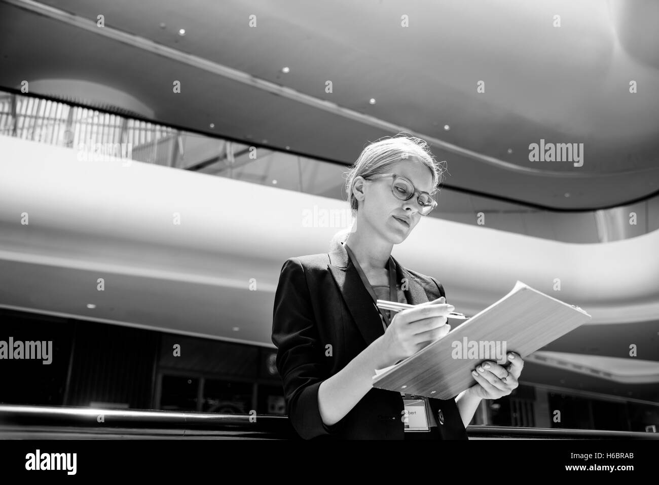 Businesswoman Vision Strategy the Way Forward Concept Stock Photo - Alamy