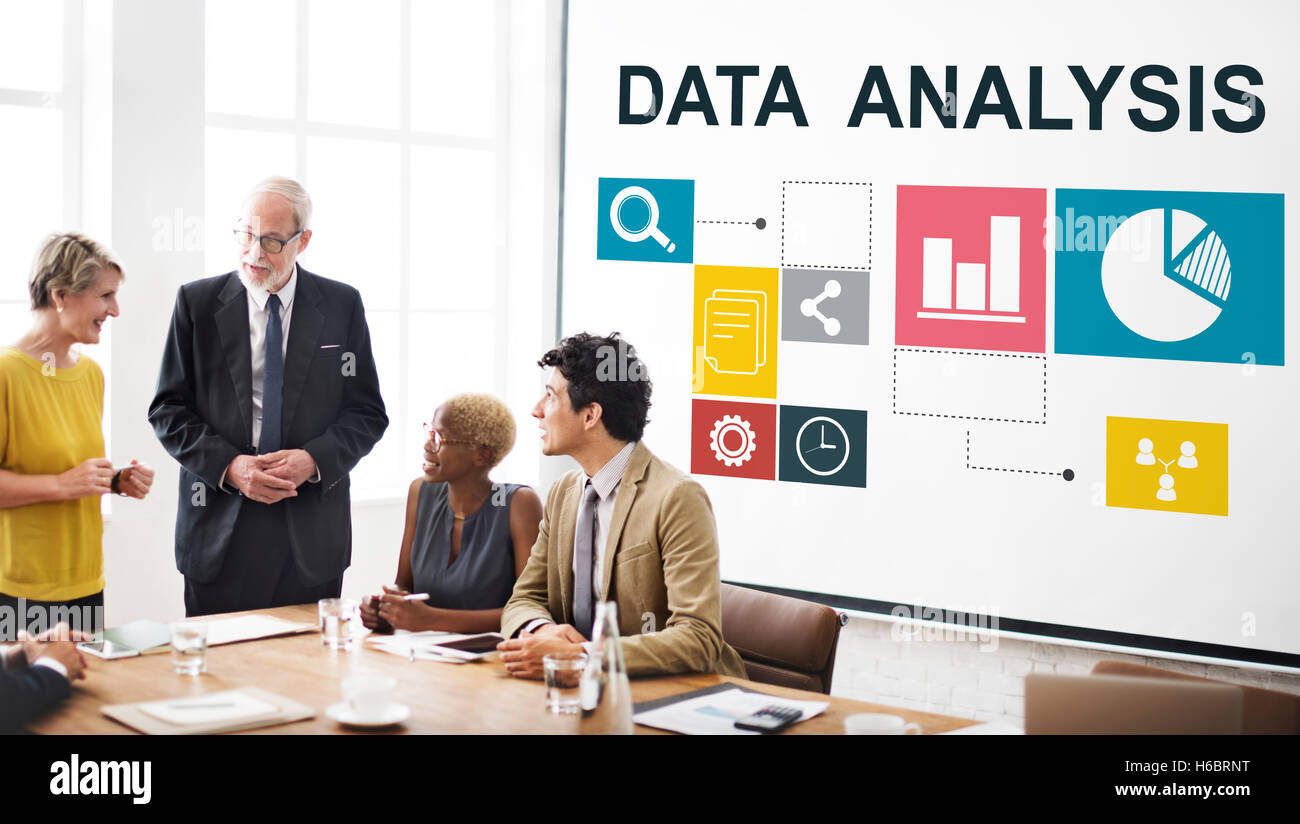 Business Data Analysis Presentation Information Concept Stock Photo - Alamy
