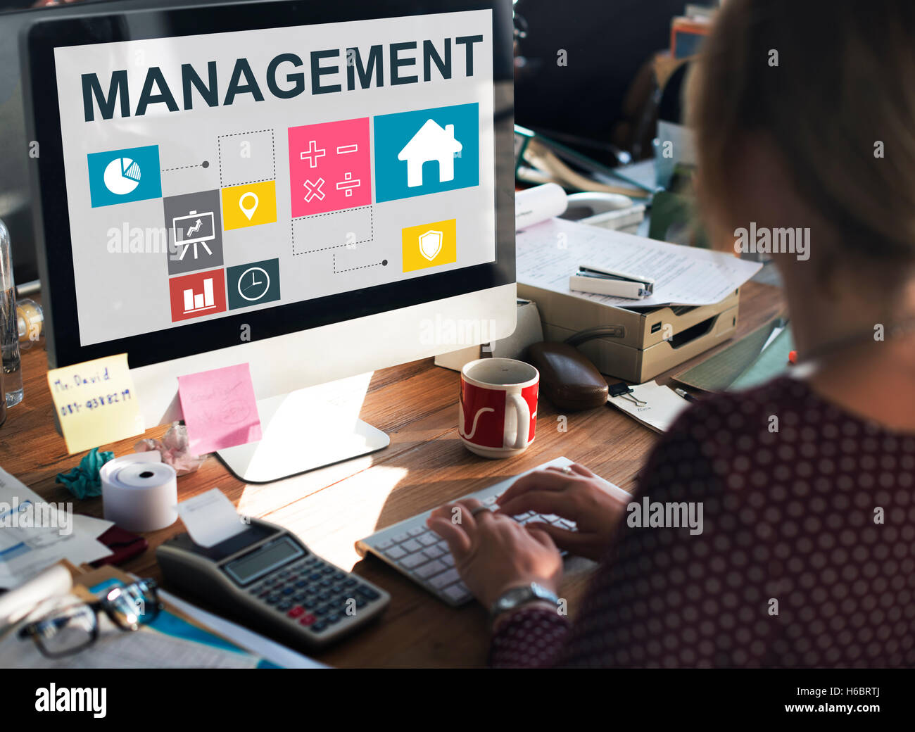 Management Property Investment House Chart Concept Stock Photo - Alamy