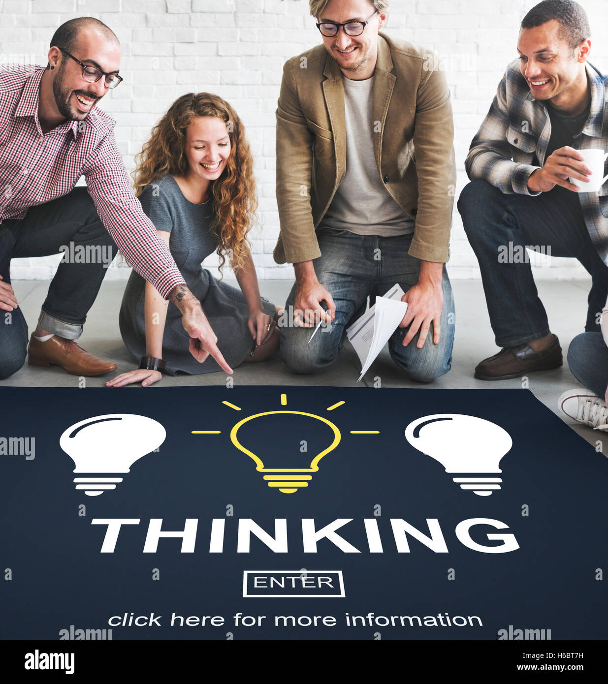 Ideas Creative Thinking Imagine Inspiration Concept Stock Photo - Alamy