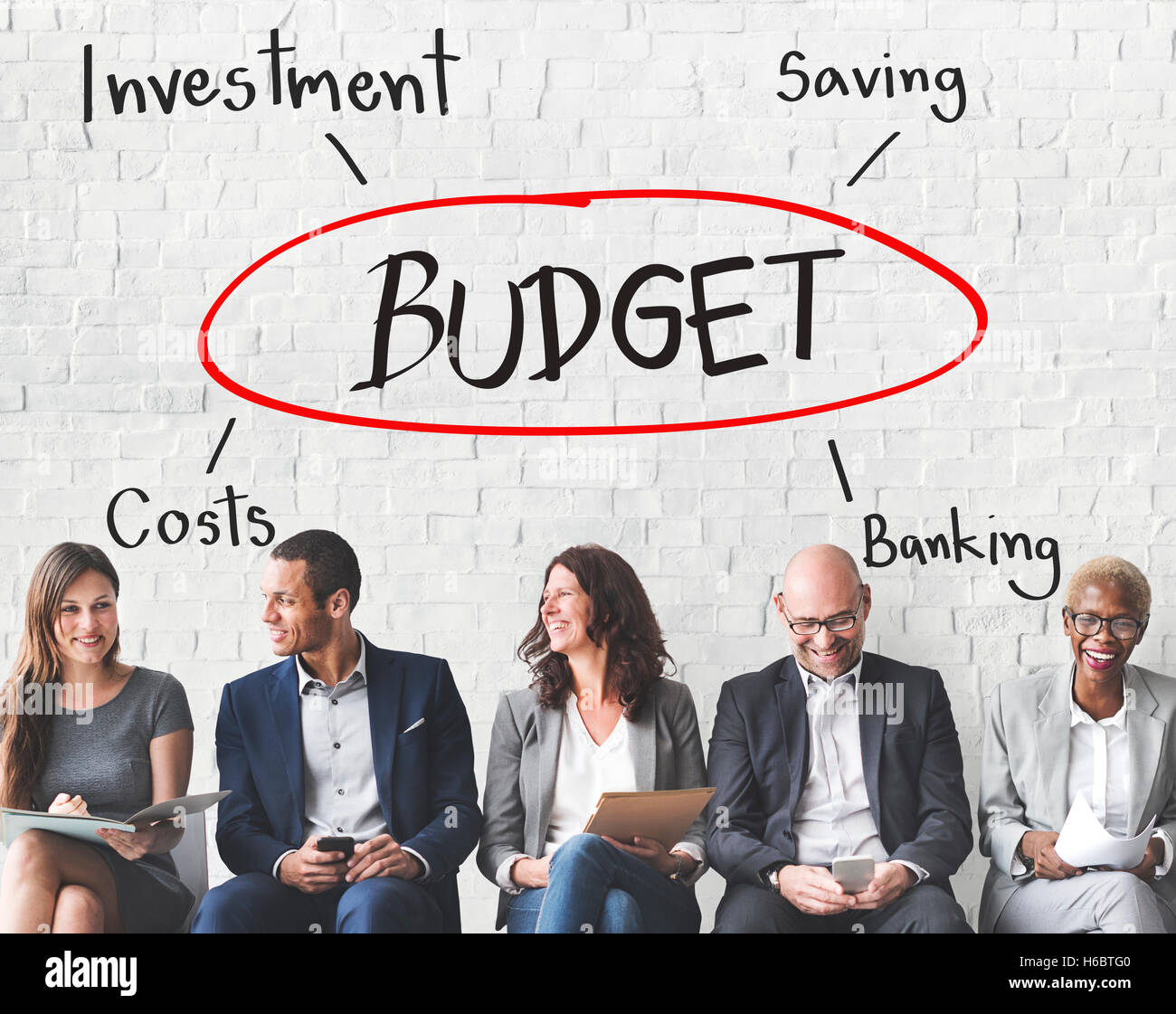 Budget Commerce Revenue Accounting Assets Concept Stock Photo - Alamy