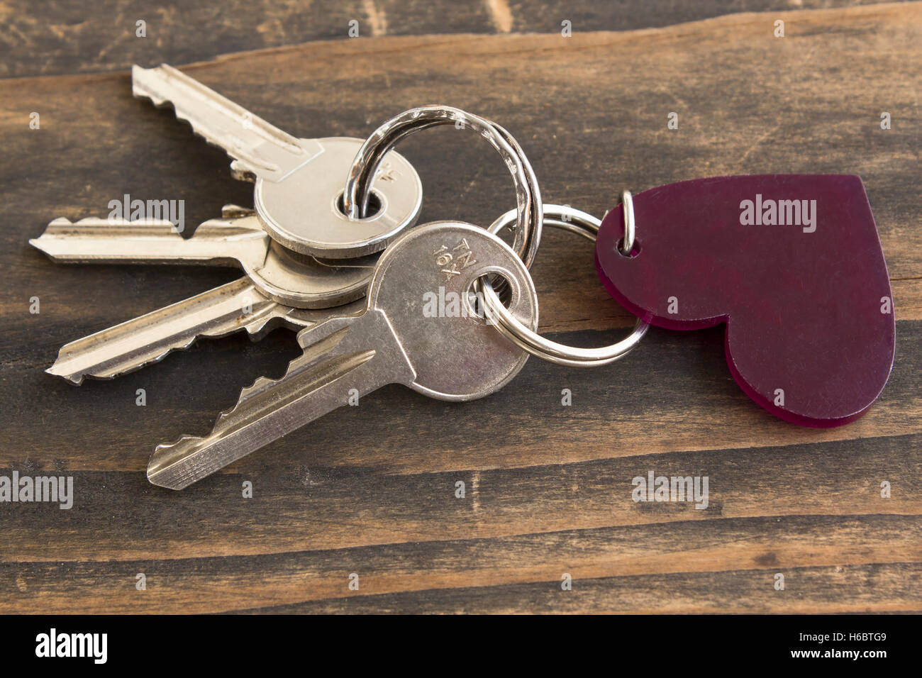 Keychain heart hi-res stock photography and images - Alamy