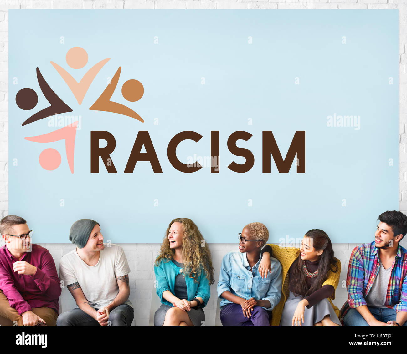 Variety Unity Treatment Togetherness Graphic Concept Stock Photo - Alamy