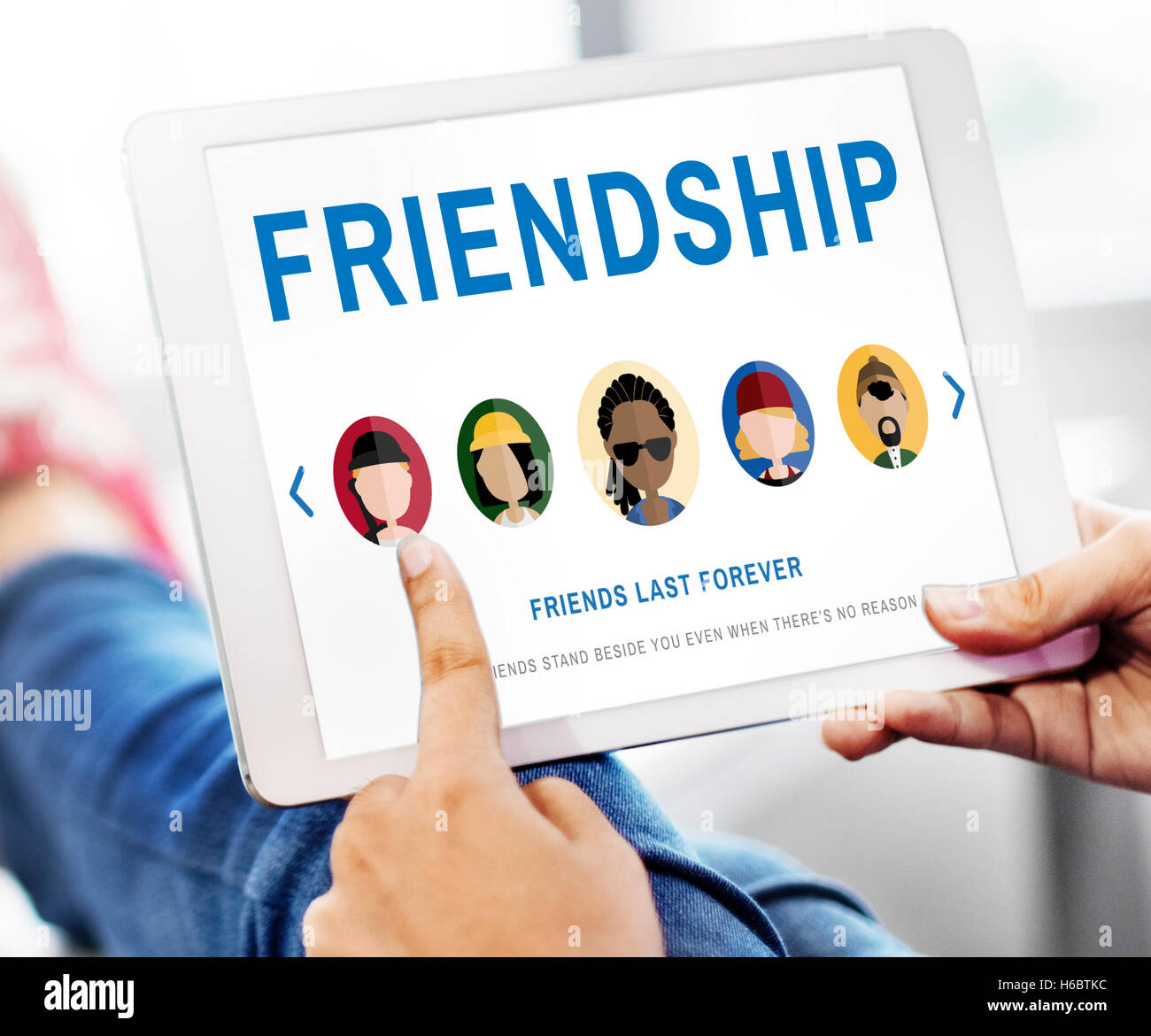 Friendship Togetherness Relationship Diversity People Concept Stock ...