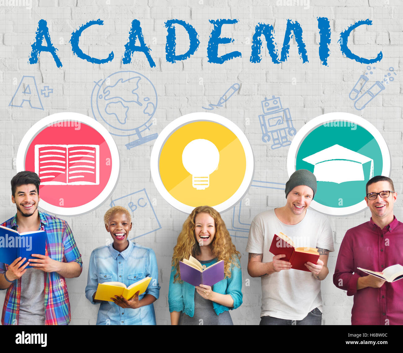 Academic Knowledge Literacy Wisdom Education Concept Stock Photo - Alamy