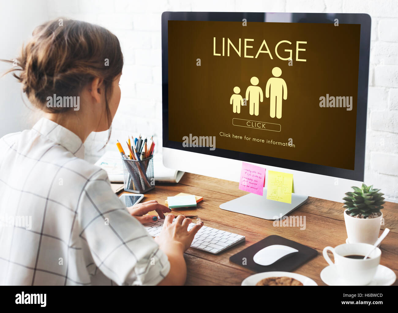 Lineage Family Generations Relationship Concept Stock Photo - Alamy