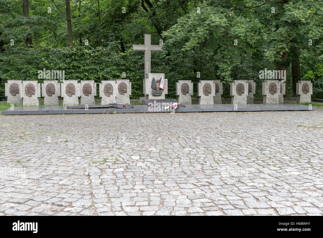 Memorial to fallen soldiers, Westerplatte Peninsula, where WW2 started ...