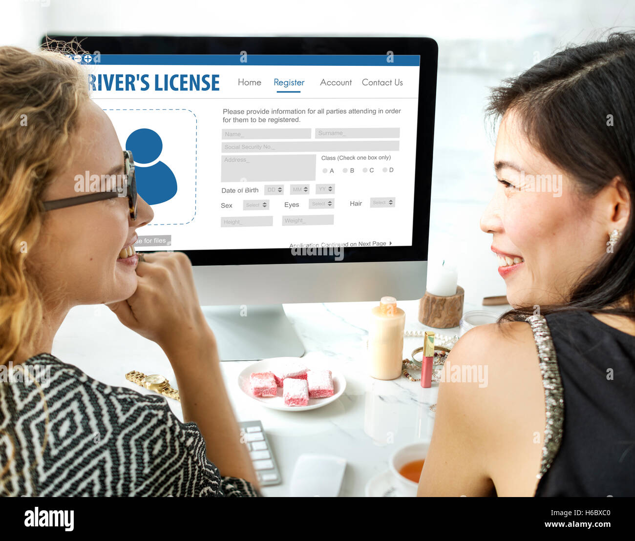 International Driver's License Card Identification Data Information ...