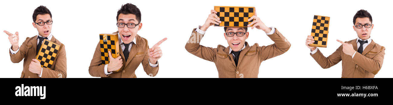 Chess player posing hi-res stock photography and images - Alamy