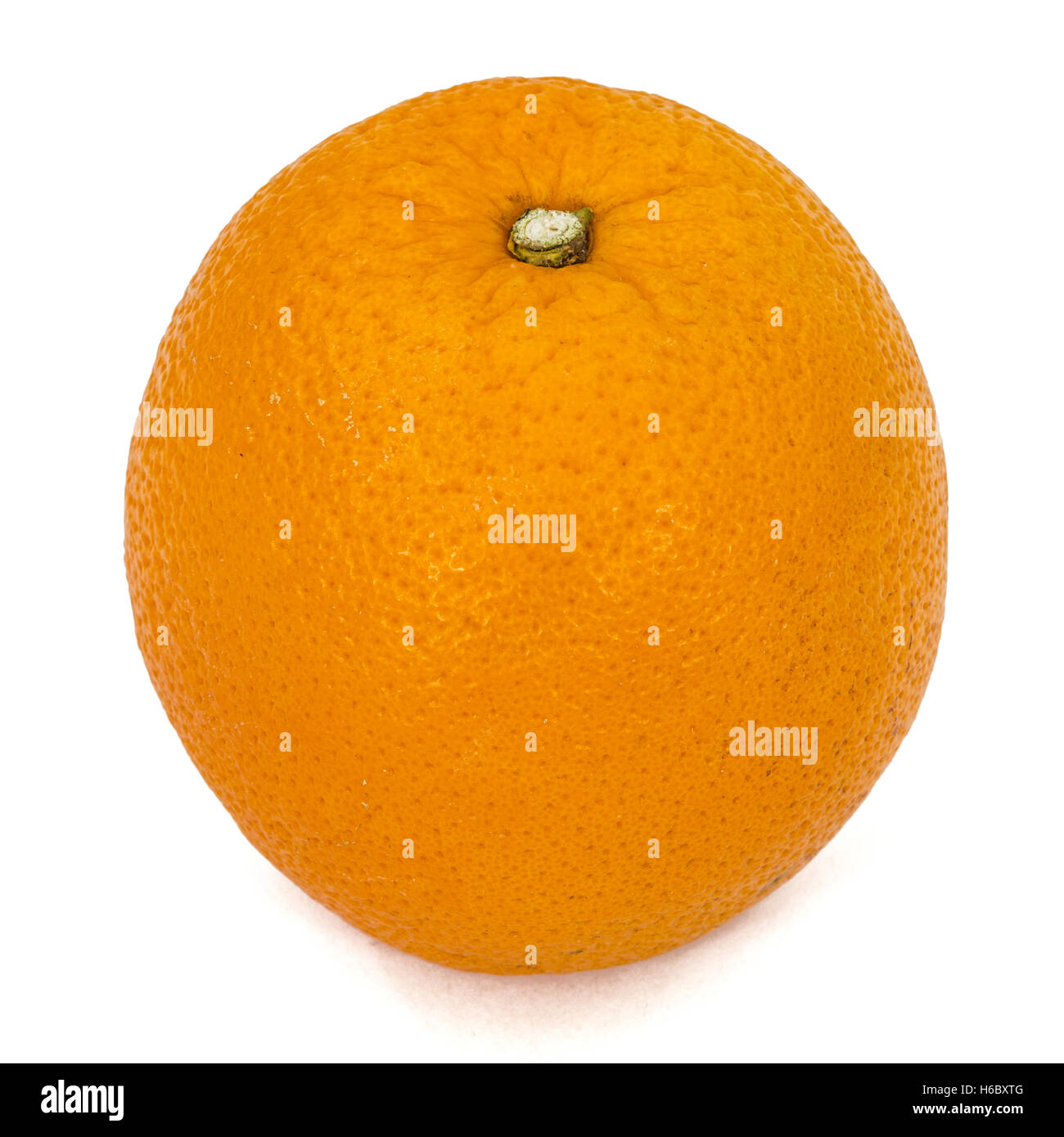 Ripe orange fruit, isolated on white background Stock Photo - Alamy
