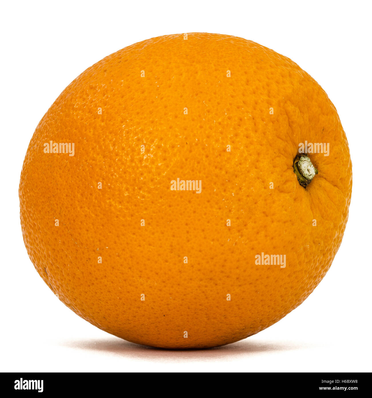Ripe orange fruit, isolated on white background Stock Photo - Alamy