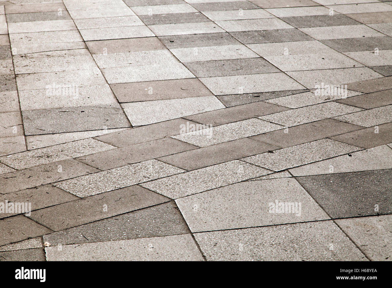 Tiled pavement abstract Stock Photo - Alamy