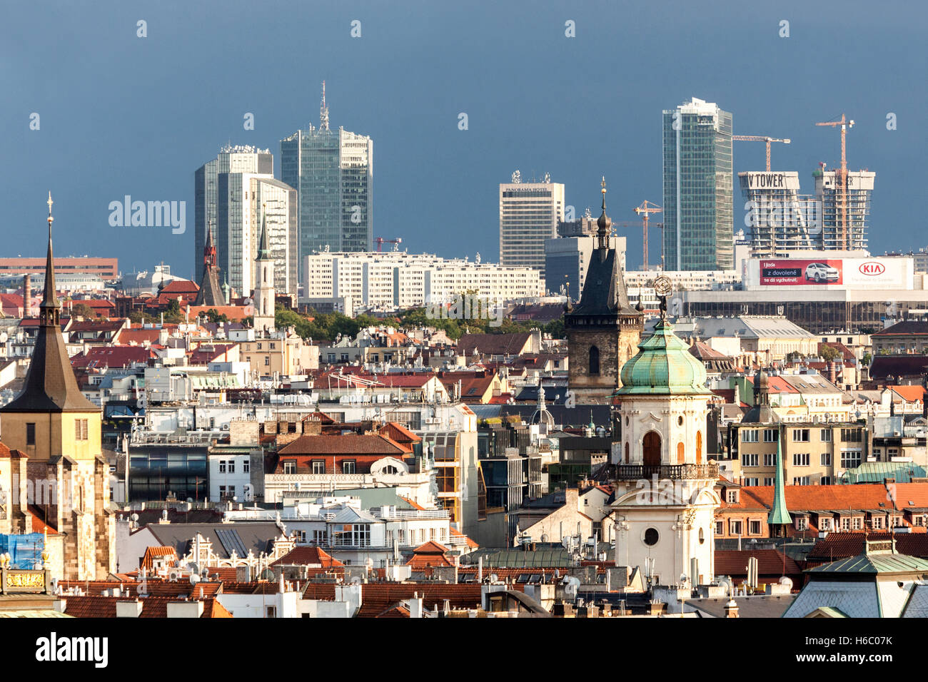 Office buildings in prague czech hi-res stock photography and images ...