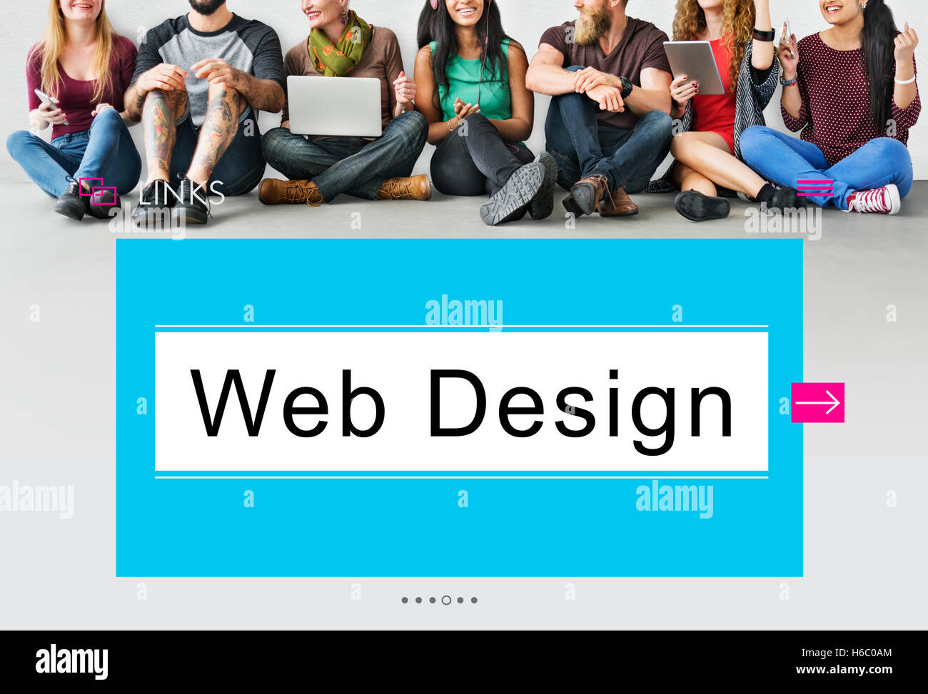 HTTP WWW Website Links Search Box Graphic Concept Stock Photo - Alamy