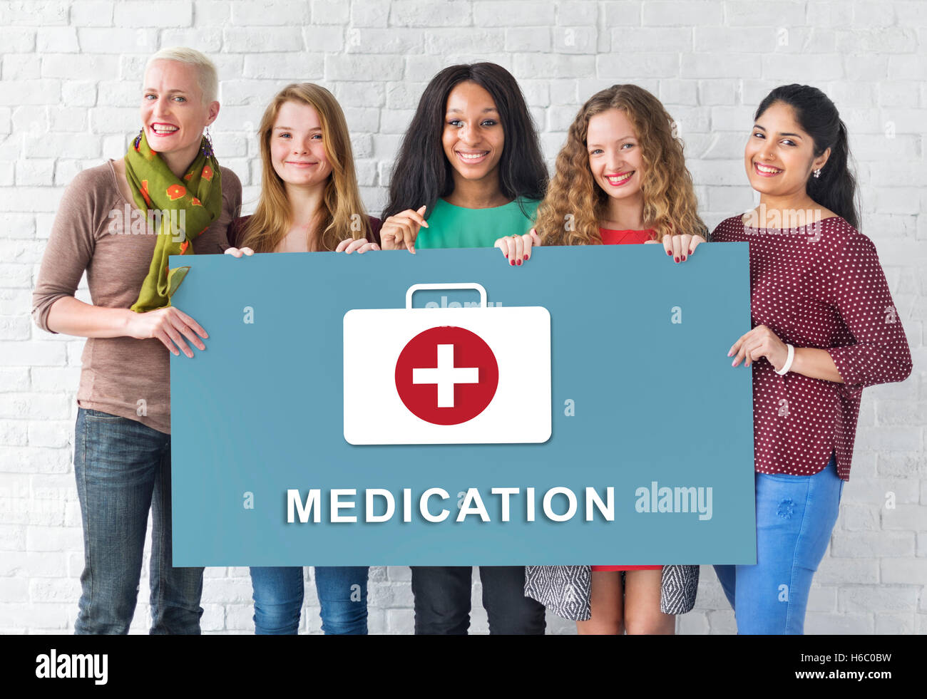 Medication Healthcare First Aid Concept Stock Photo - Alamy