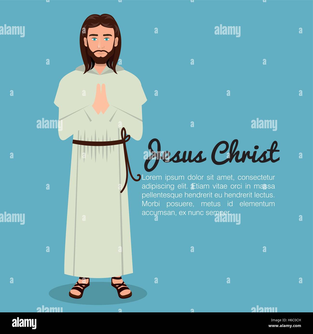 Jesus christ pray design isolated Stock Vector Image & Art - Alamy