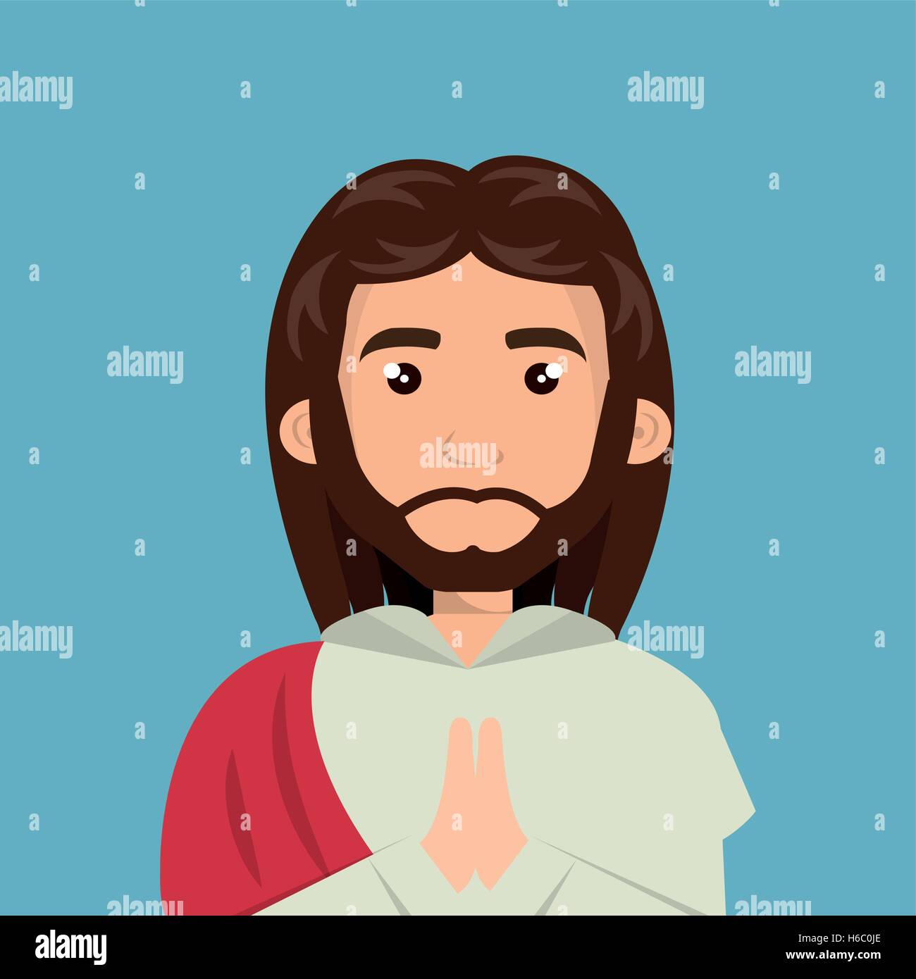 Byzantine icon christ Stock Vector Images - Alamy